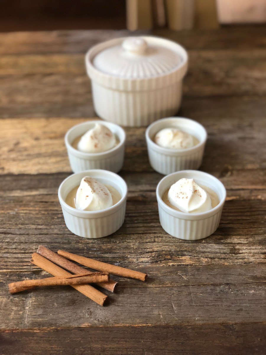 Cinnamon Mascarpone Pudding – A Bee Bakes