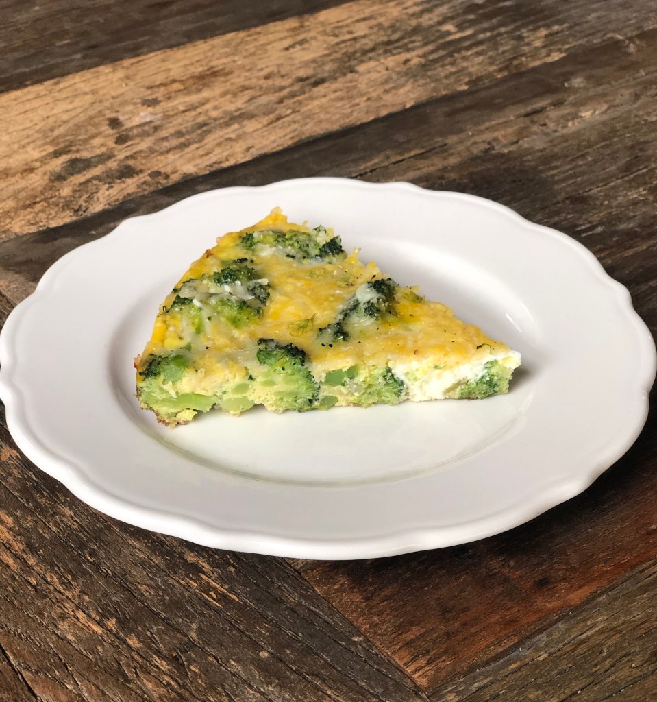 Broccoli Frittata – A Bee Bakes