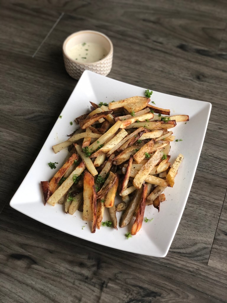 Baked French Fries – A Bee Bakes
