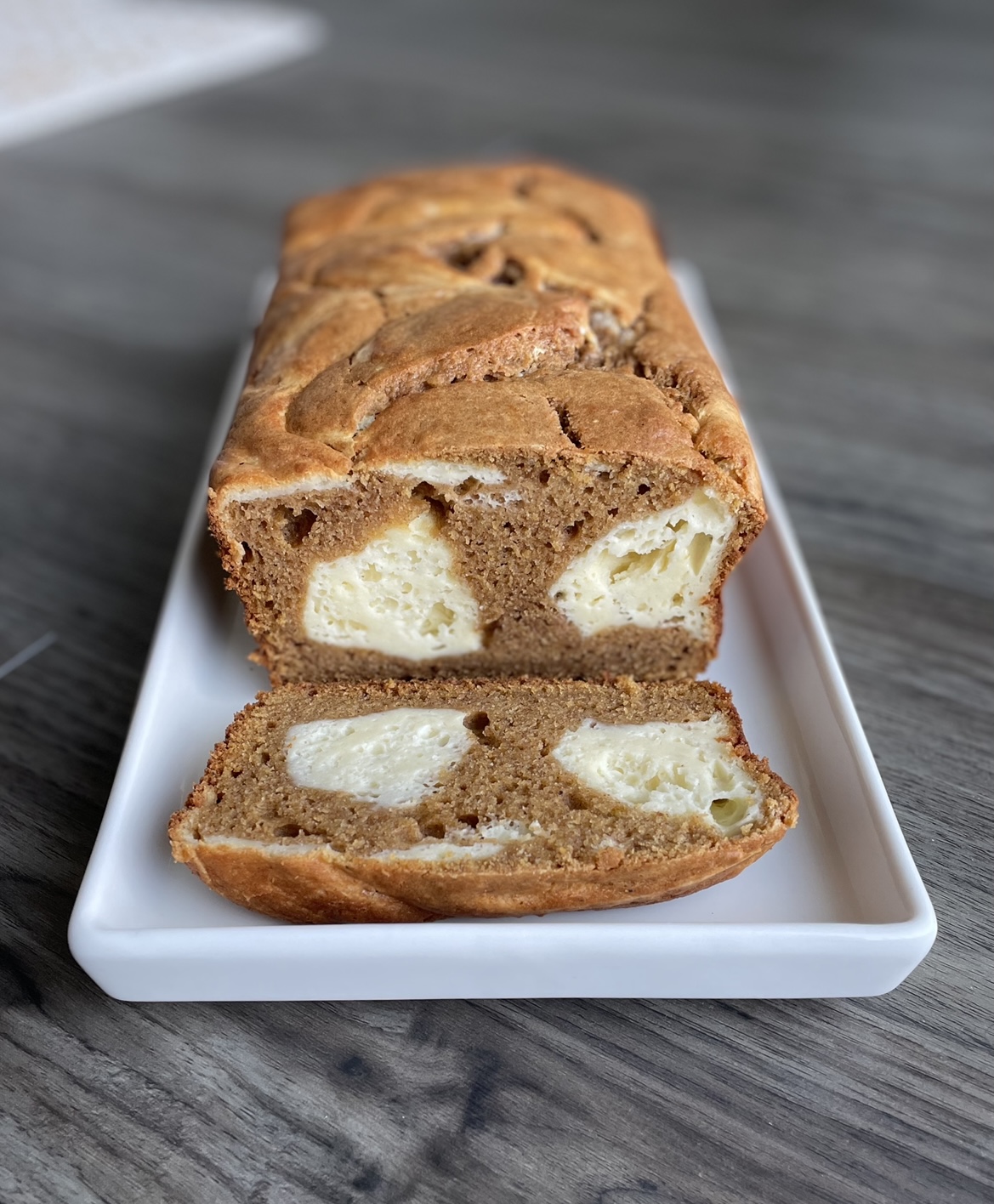 Pumpkin Cream Cheese Bread – A Bee Bakes