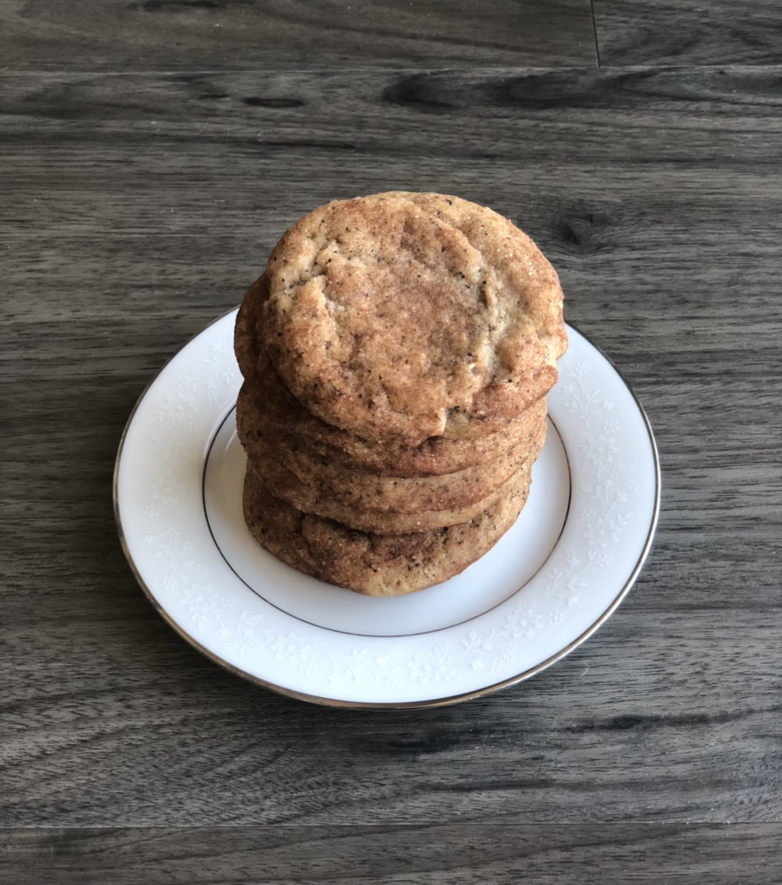 Chai Snickerdoodle Cookies – A Bee Bakes